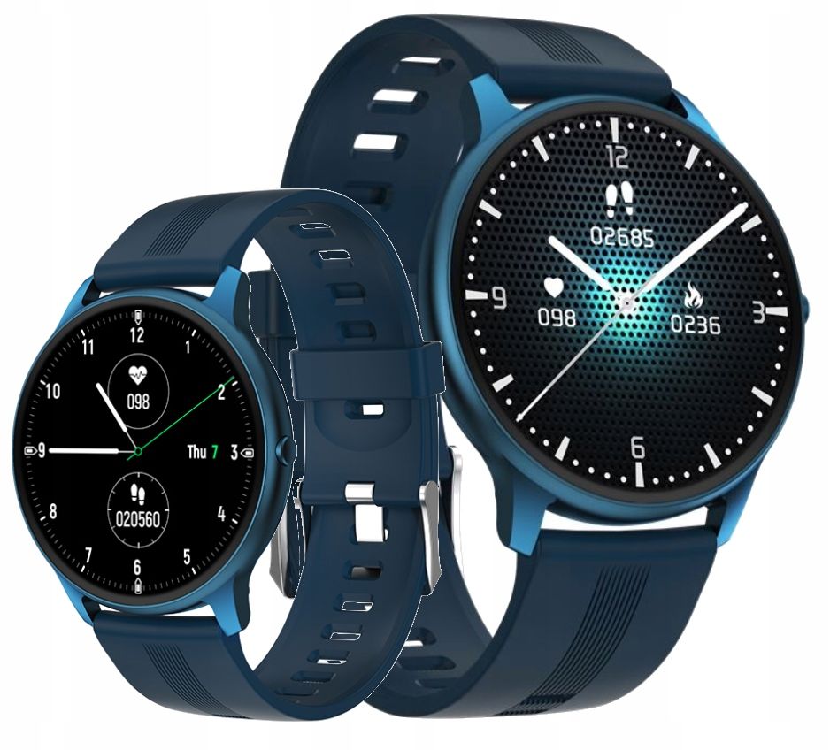 SMARTWATCH LW11 ZEGAREK DAMSKI CIŚNIENIOMIERZ MESH - ERLI.pl
