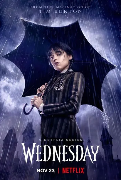 Naprasowanka Aplikacja Naklejka Na Odzież Wednesday The Addams Family ...
