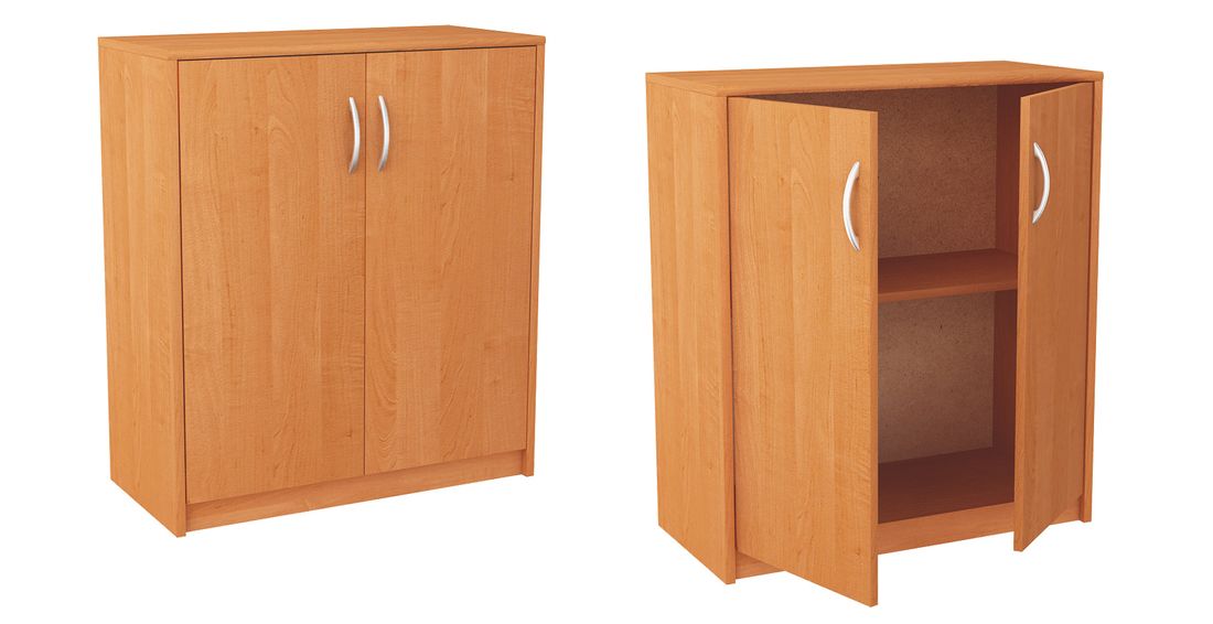 Komoda półka szafka k017 kolor olcha – 5412011 - ERLI.pl