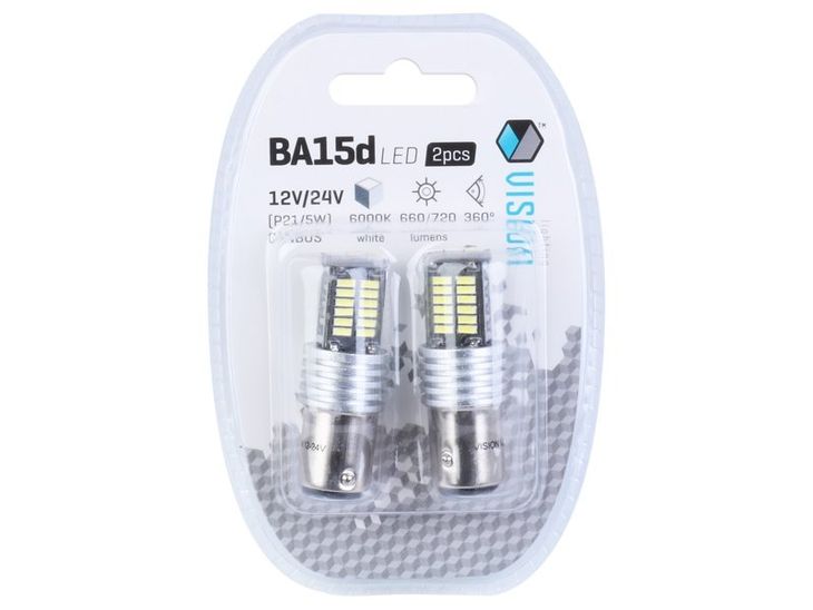 Żarówka samochodowa LED VISION P21/5W BAY15d 12V 30x 4014 SMD, CANBUS ... Żarówka samochodowa LED VISION P21/5W BAY15d 12V 30x 4014 SMD, CANBUS ...